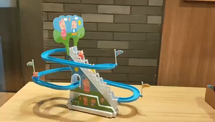 Children's electric track ladder toys set for gift box | Lazada PH