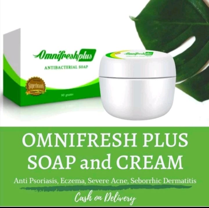 Krasiva Shop | Recommended Omni Fresh Plus soap and cream Fights against skin disease | skin ...
