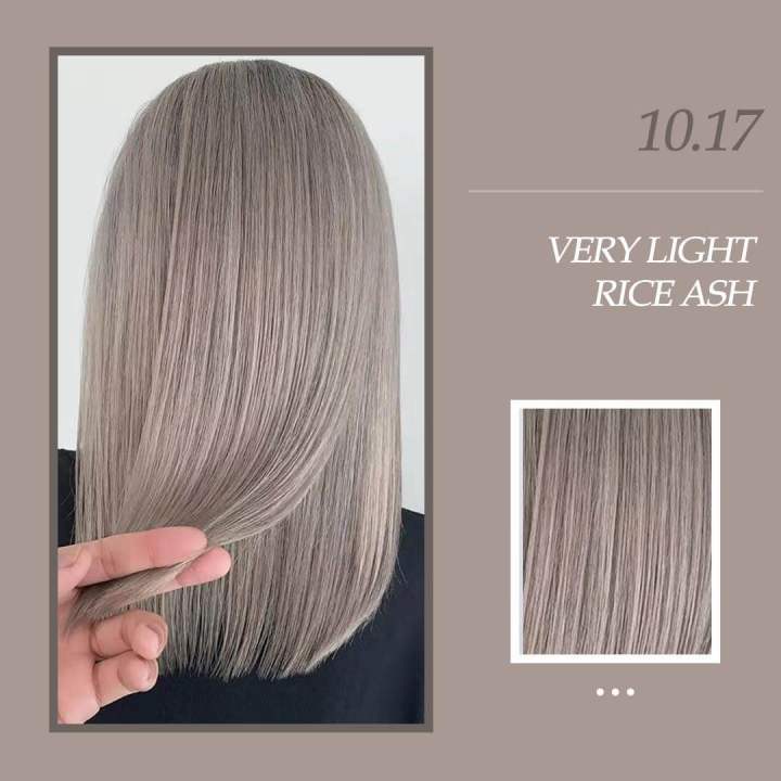 Bremod Hair Color Very Light Rice ash 10.17 hair dye | Lazada PH