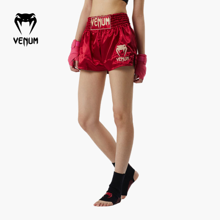 Venum venum กางเกงขาสั้นมวยไทยกางเกงกีฬาต่อสู้กางเกงต่อสู้สำหรับต่อยมวยกางเกงฝึกซ้อมสำหรับผู้ชาย ...