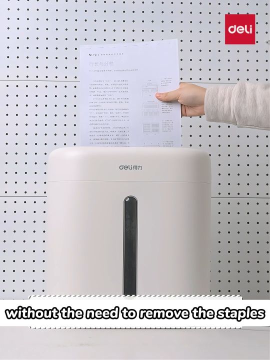 Deli Mini Automatic Paper Shredder Cutter Machine Pemotong Kertas ...