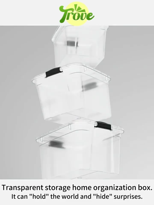 Trove Waterproof MegaBox Organizer Multifunctional Transparent Storage ...