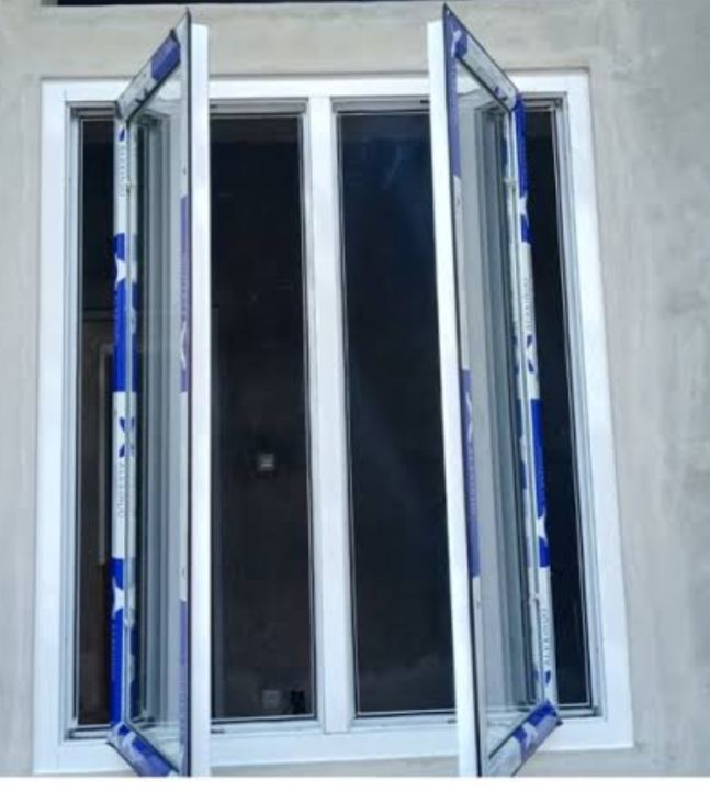 Jendela almunium 120x100 ,model cesmen,dua daun jendela,kaca 5mm ...