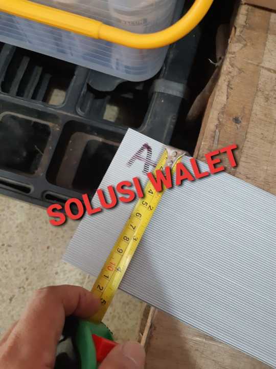 Pelapis Sirip Walet Aluminium per 5 lembar ukuran 11,5 x 120 cm dengan ...