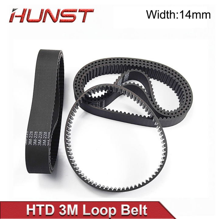 Hunst HTD 3M Closed Loop Belt Rubber Timing Belt Various Transmission ... Hunst HTD 3M Closed Loop Belt Rubber Timing Belt Various Transmission ...
