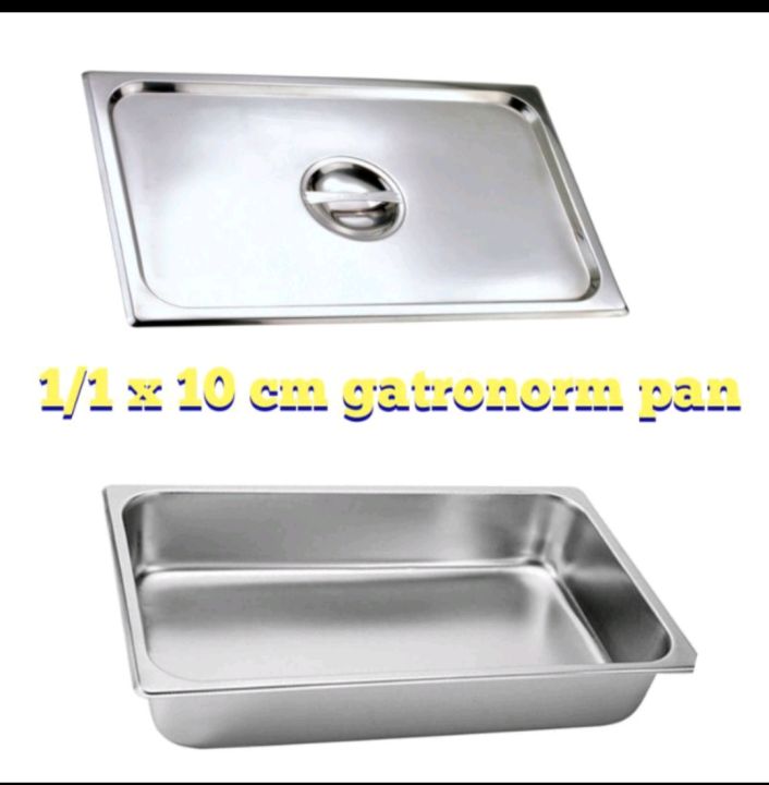 1/1 GASTRONORM FOOD PAN STAINLESS FULL SIZE | Lazada PH