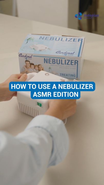 Indoplas Cardinal Compact Nebulizer (w/ complete accessories) | Lazada PH