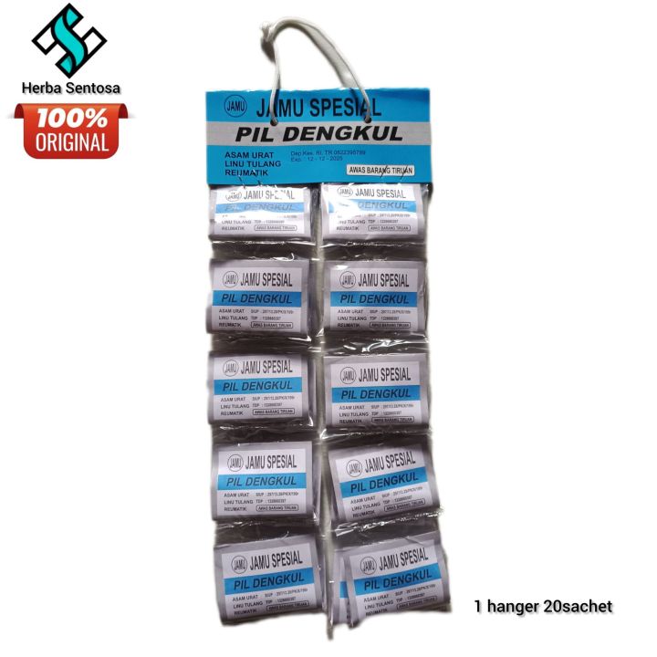 Pil Dengkul Kapsul Nyeri Tulang Asamurat | Lazada Indonesia