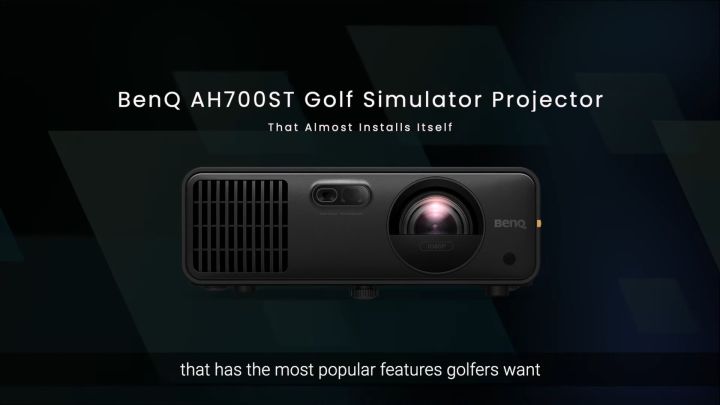 BenQ AH700ST The 1st Auto DIY Installation 1080P Laser Projector for ...