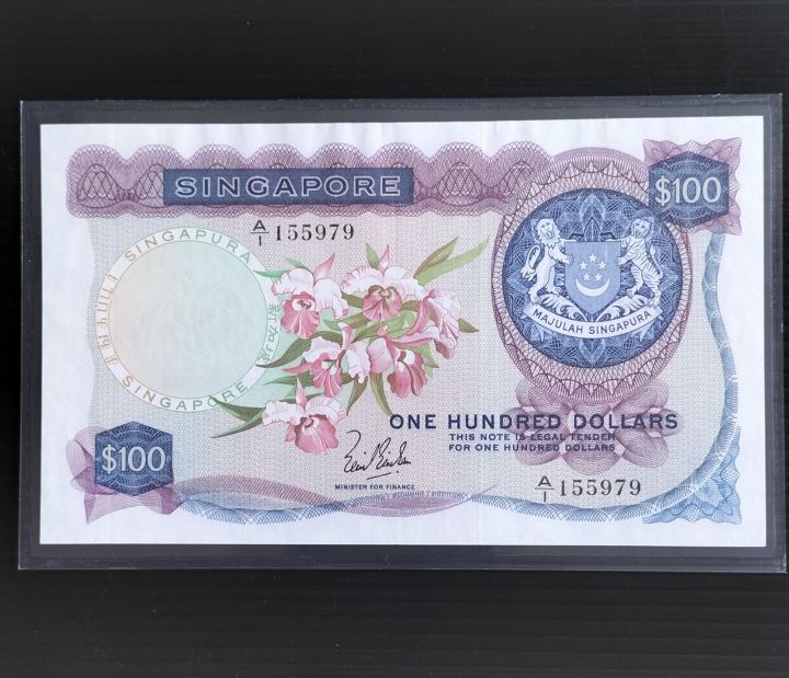 Vintage Orchid Series $100 Notes (Good Condition) | Lazada Singapore