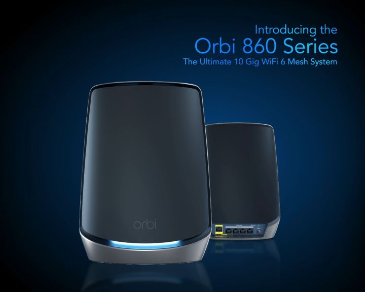 NETGEAR Orbi 860 (RBS860B) WiFi 6 Mesh Add-on Satellite: Works with ...