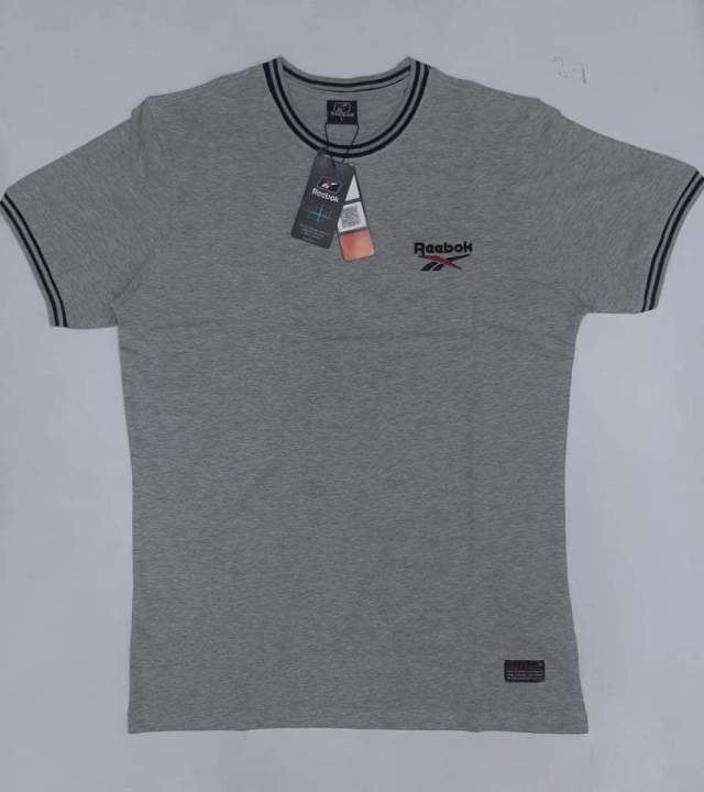 SMALL LOGO EMBROIDERY REE.BOK BRANDED T-SHIRT FOR MENS MALL-PULL-OUT ...