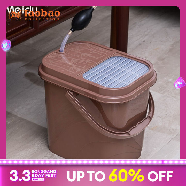 Tea Bucket Tea Residue Barrel Drain Pipe Waste Water Bucket Kung Fu Tea ...