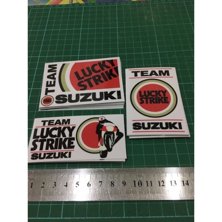 Sticker lucky strike suzuki | Lazada