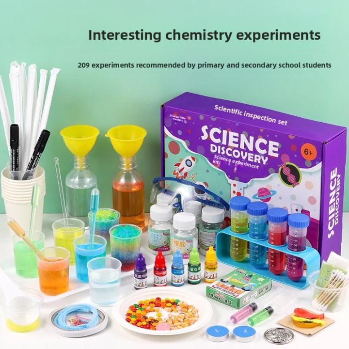 Educational Science Experiment Kit for Kids DIY Chemistry Material Set ...