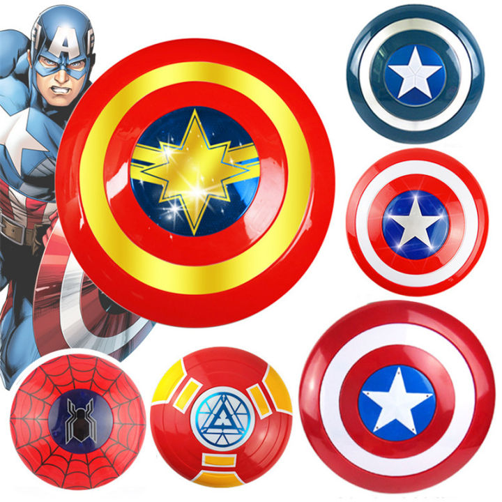 LED Light Sound Avengers Shield Toys Superhero Marvel Captain America ...