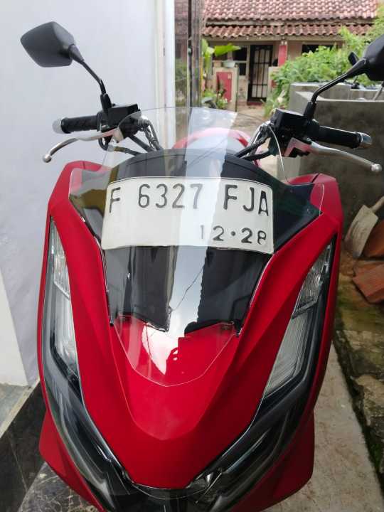 Visor pcx 160 standar Winshiled Honda pcx 160 standar PNP lobang Baut ...