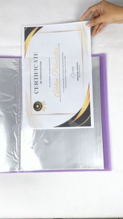 Topla Map Clear Holder 777 Ukuran Folio Isi 40 Lembar / Map Dokumen ...