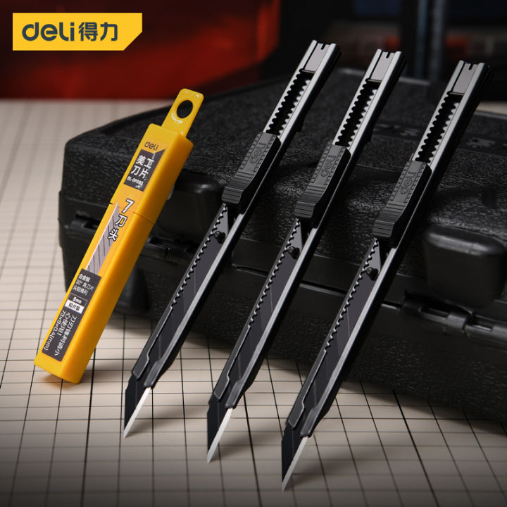 Deli Craft Knife 30 Degree Angle Paper Cutter Student Handmade Small ...