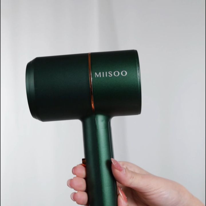 MIISOO Hair Dryer AirFlow Easy Styling Pengering Rambut Ionik ...