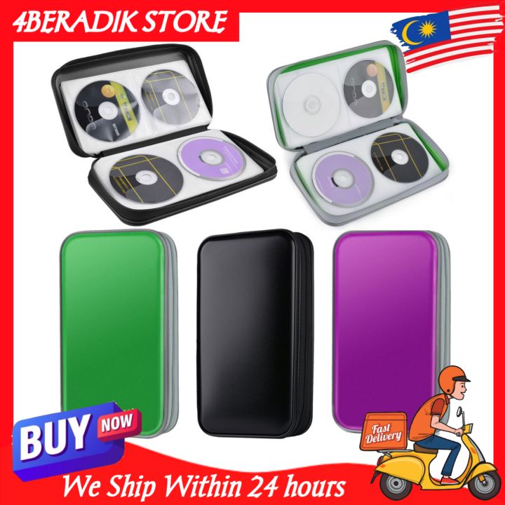 Disc CD Bag DVD VCD Wallet Storage Organizer Case CD Sleeve Hard EVA ...