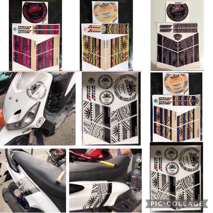 MIO SPORTY/SOULTY (SET) LAMINATED #FINDURTRIP DECALS | Lazada PH