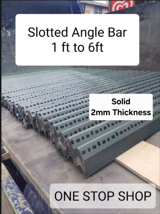 Slotted Angle Bar 1 to 6 feet Package | Lazada PH