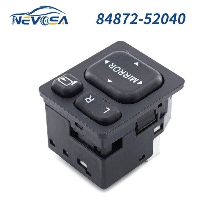 NEVOSA 84872-52040 Rearview Mirror Car Control Adjustment Switch For ...