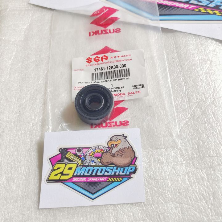 Shaft Oil Sil Karet Seal Waterpump Satria Fu Fi Injeksi GSX Bandit 150 Original SGP | Lazada ...