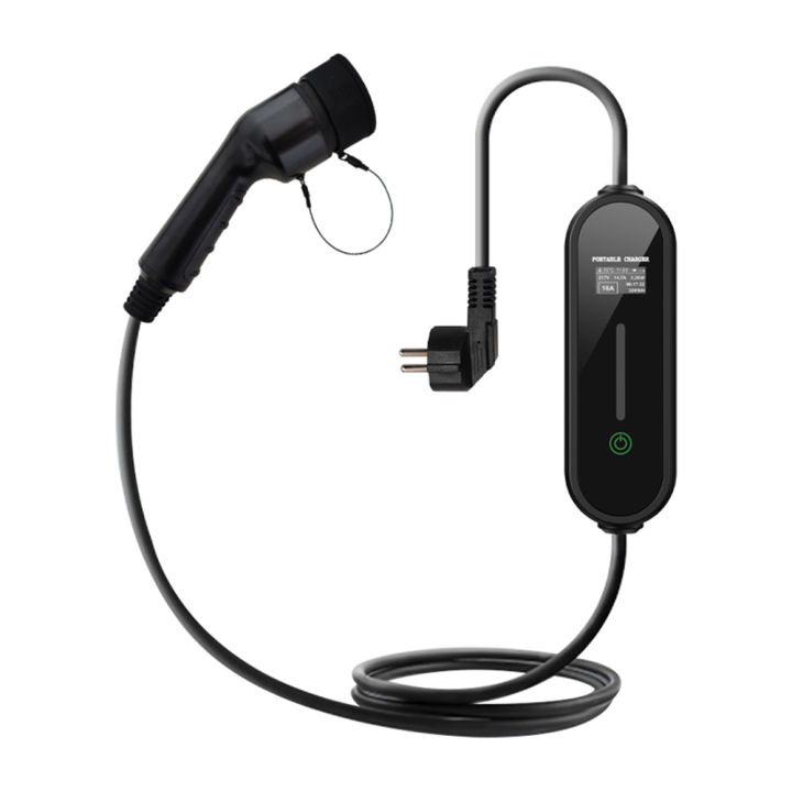 ZR-EUO02 Portable EV Charger Type 2 Electric Car Charging Cable EV ...