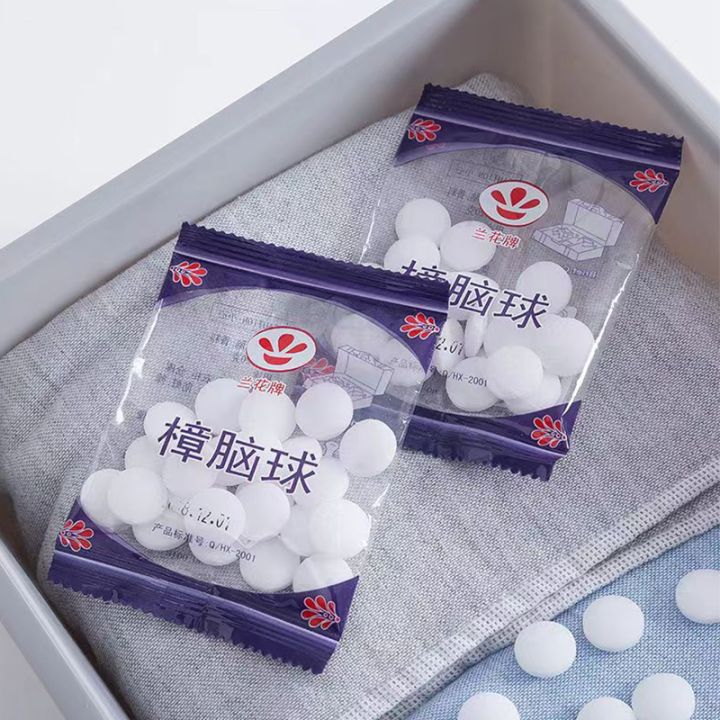 1Pack Moth Balls Natural Camphor Ball Cabinets For Insect Control ...