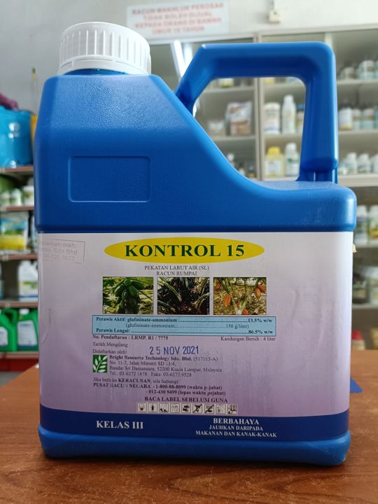 Kontrol 15 glufosinate -ammonium#racun rumpai | Lazada