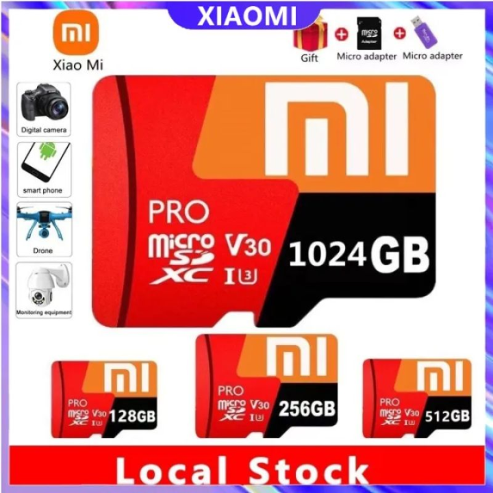 XIAOMI Memory Card Sd Card Micro SD TF Card 100MB/S Class10 MicroSD ...