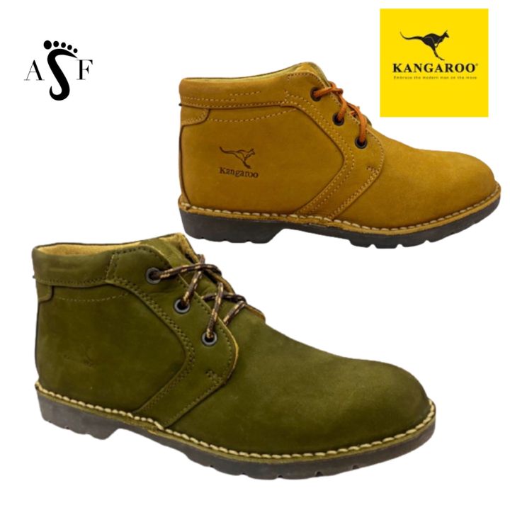 ORIGINAL KANGAROO DOUBLE ZIP LEATHER FORMAL SHOES/KASUT KULIT KANGAROO ...