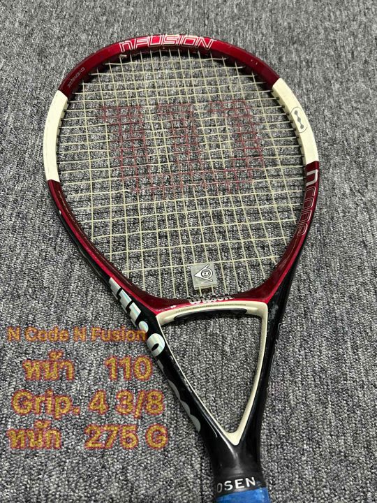 ไม้เทนนิส Wilson N Code N Fusion หน้า 110 | Lazada.co.th