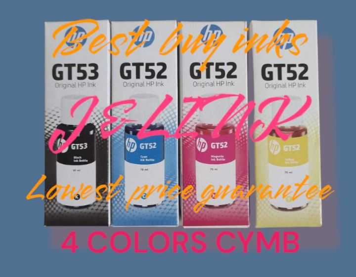HP GT3 & GT52 4 COLORS | Lazada PH
