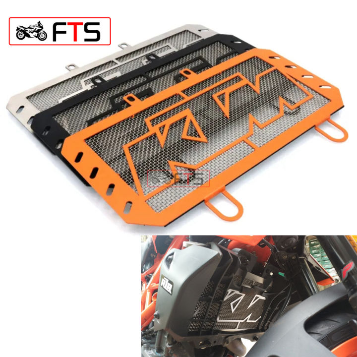 Fentlles Motorcycle radiator protective cover Guards Radiator Grille ...