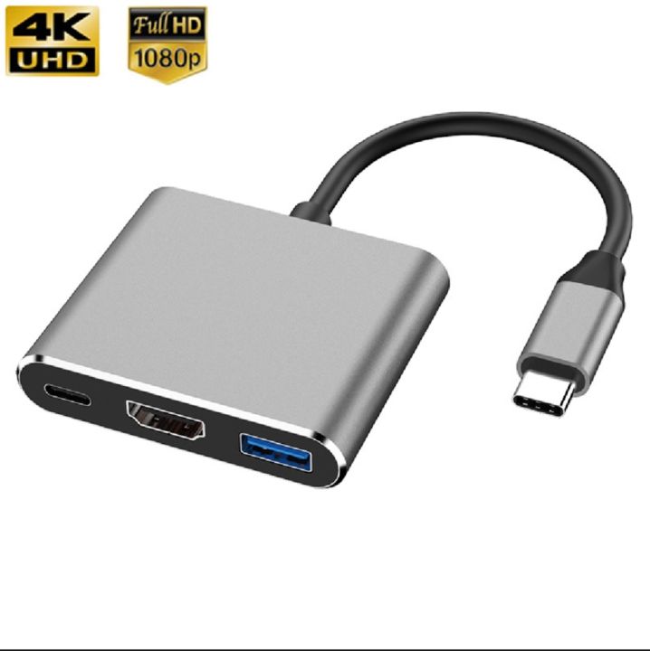 Ultra HD 4K 3 in 1 USB HUB usb hubs Type C USB to USB-C 4K HDMI USB 3.0 ...