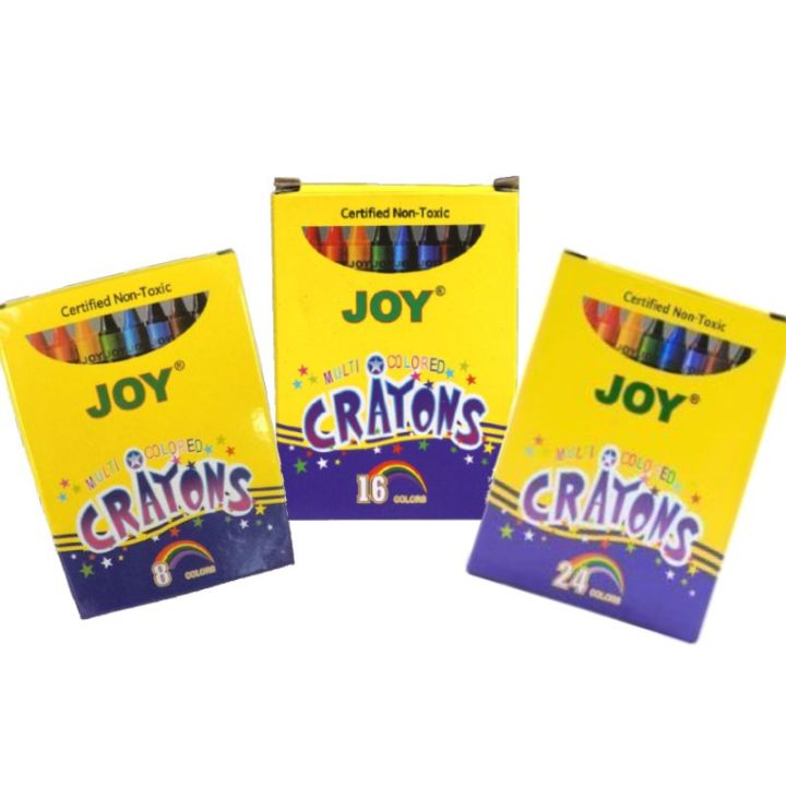 JOY CRAYONS / 8's / 16's / 24's / 1SET | Lazada PH