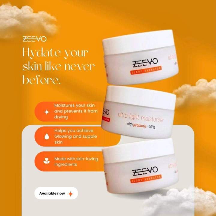 Zeevo Cloud Hydrator Ultra Light Moisturizer | Lazada PH
