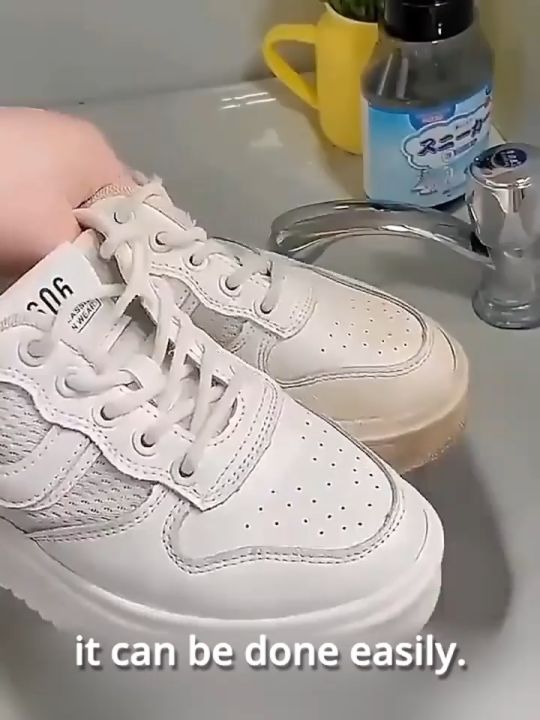 Japan White Shoe Cleaner For All Colors Shoe Brush Cleaner Sole ...