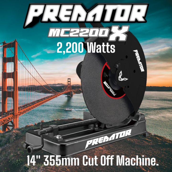 Predator USA Cut Off Machine 2,200watts 14" 355mm MC2200X model | Lazada PH