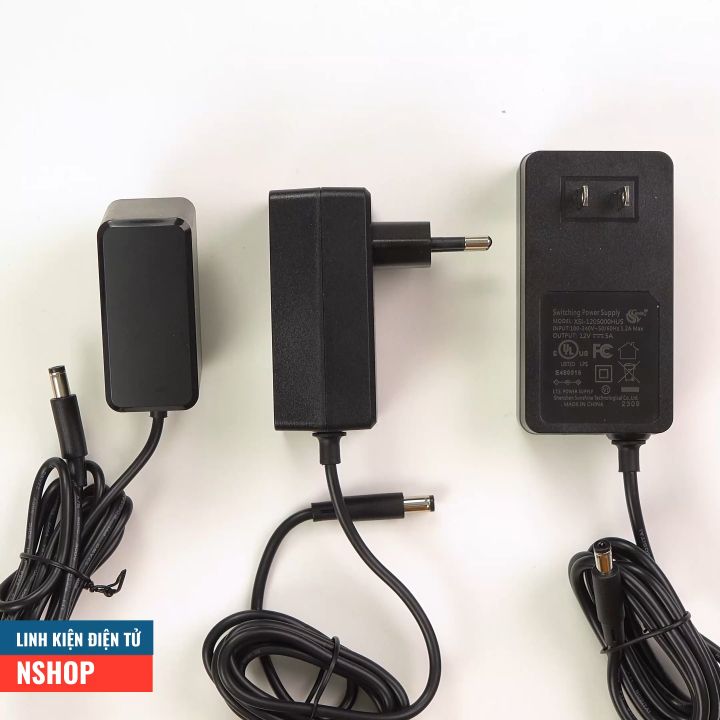 Nguồn Adapter 12V 3A Sunshine dùng cho đèn LED, sạc pin, thiết kế sang ...