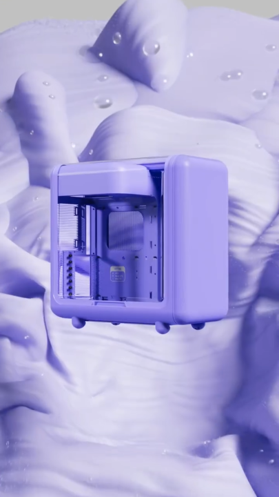 HYTE X50 TARO MILK [PURPLE] TG (COMPUTER CASE / เคสคอมพิวเตอร์ ...