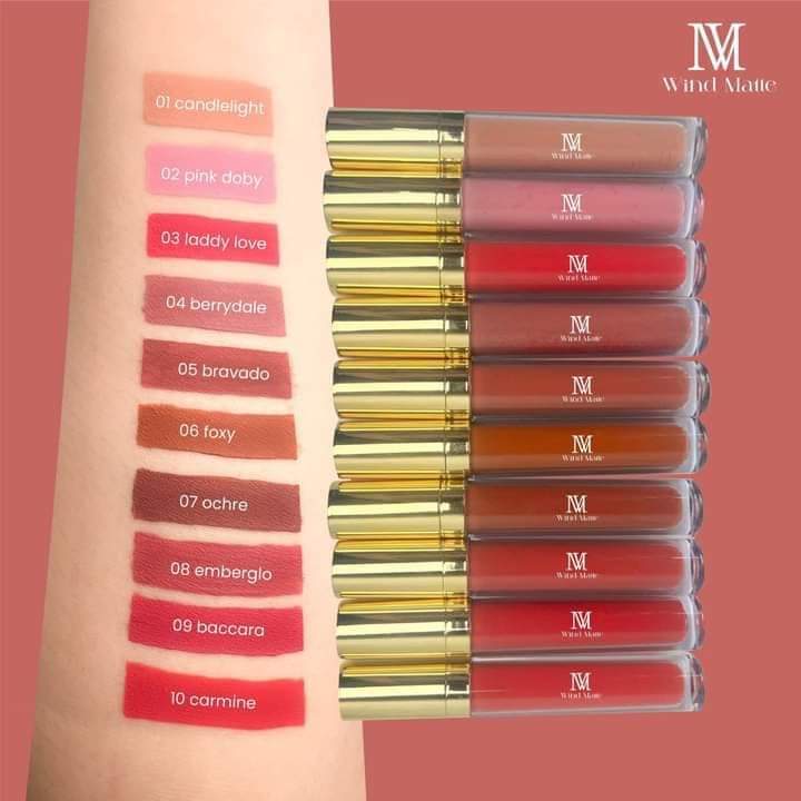 WIND MATTE LIP CREAM VIRAL TAHAN LAMA WATERPROOF | Lazada Indonesia