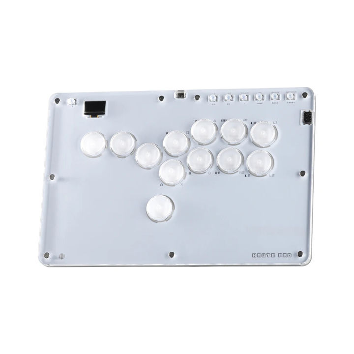 Haute42 Crystal Arcade Joystick Hitbox Leverless Controller Controle ...