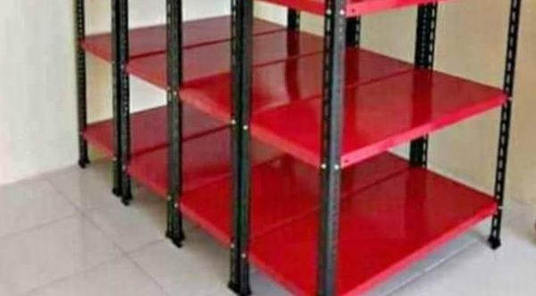 RaK besi siku lubang murah berkualitas super kokoh T100×L40×P100cm ...