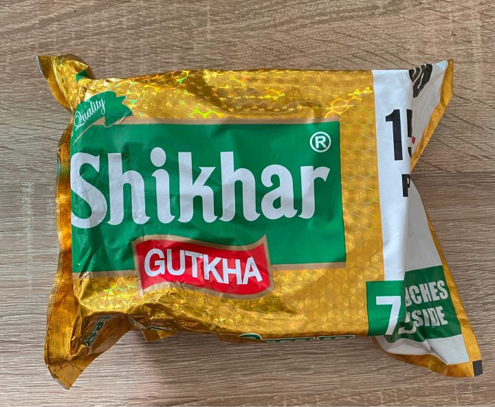 Shikhar Gutkha Export Quality 75 Pouches Inside | Lazada