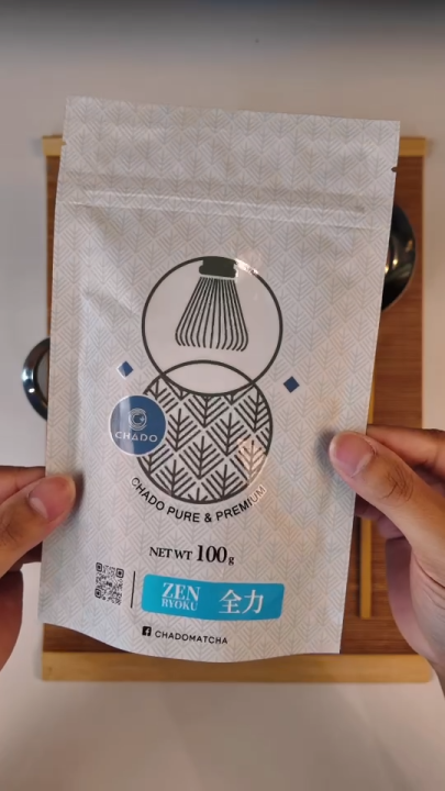 CHADO ZENRYOKU MATCHA ผงชาเขียวมัทฉะ 100% ตราชาโดะ | Lazada.co.th