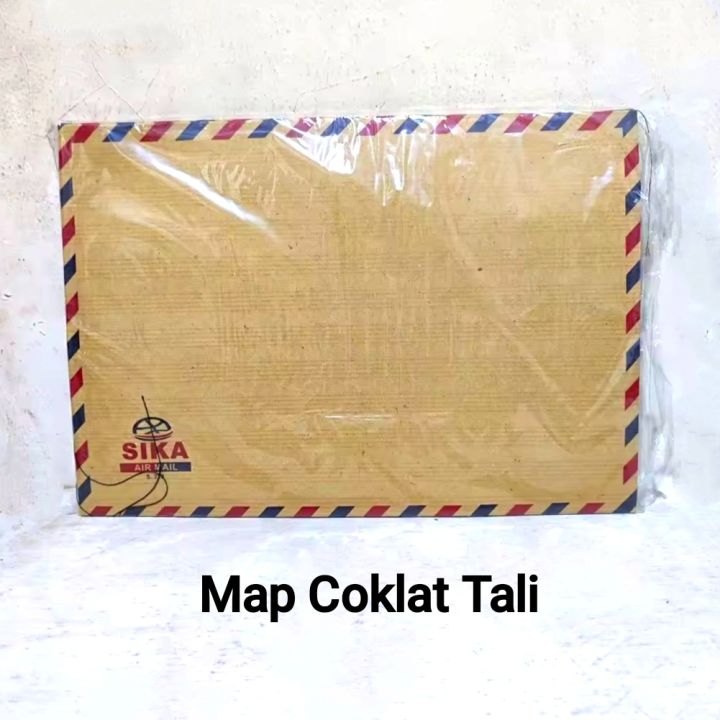 10 Lembar Map Coklat Tali Isi 50 Lembar | Lazada Indonesia